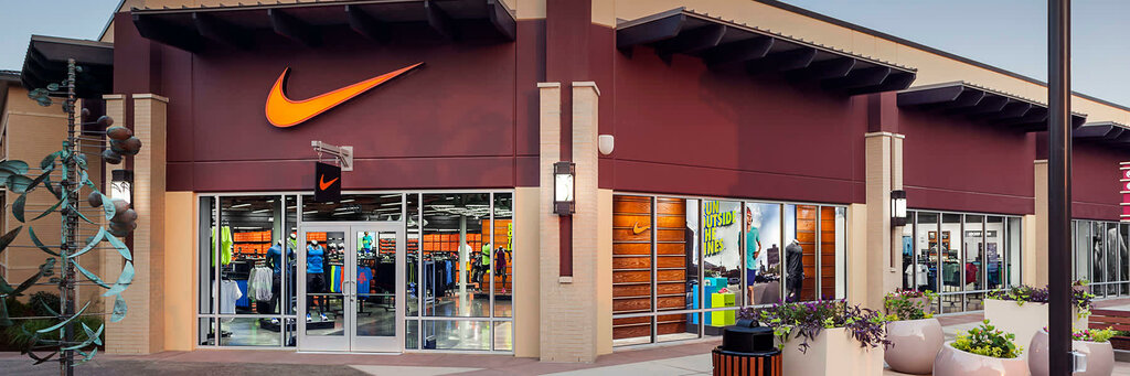 Giyim mağazası Nike Factory Store, Missouri Eyaleti, foto