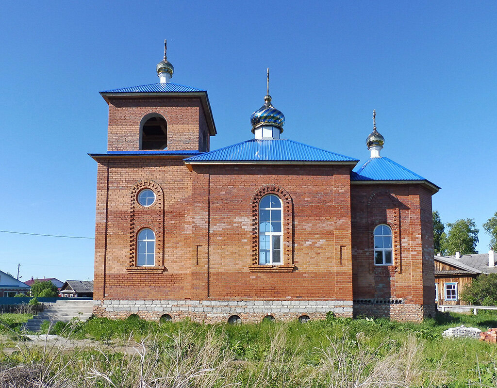Ortodoks kiliseleri Церковь Успения Пресвятой Богородицы, Sverdlovskaya oblastı, foto