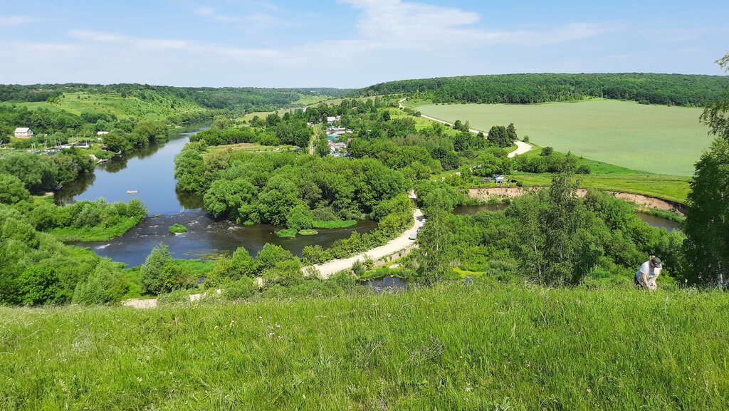 Doğa Вязовский перекат, Tulskaya oblastı, foto