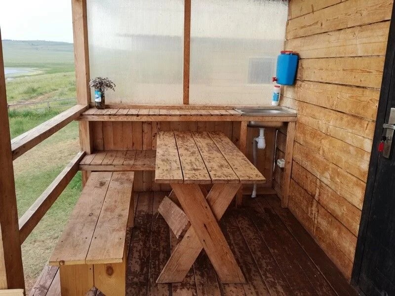 Resort oteller, tesisler База отдыха, Hakasya, foto