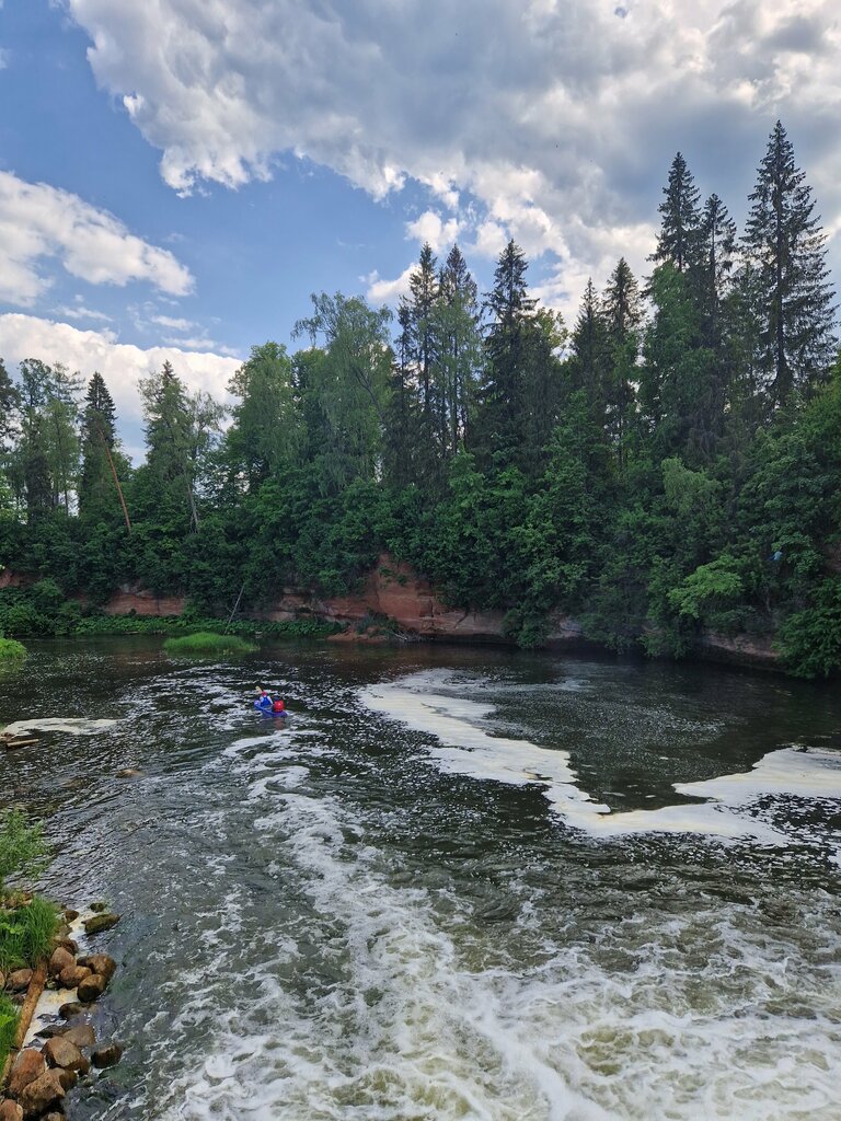 Doğa Обнажения девона, Saint‑Petersburg ve Leningradskaya oblastı, foto