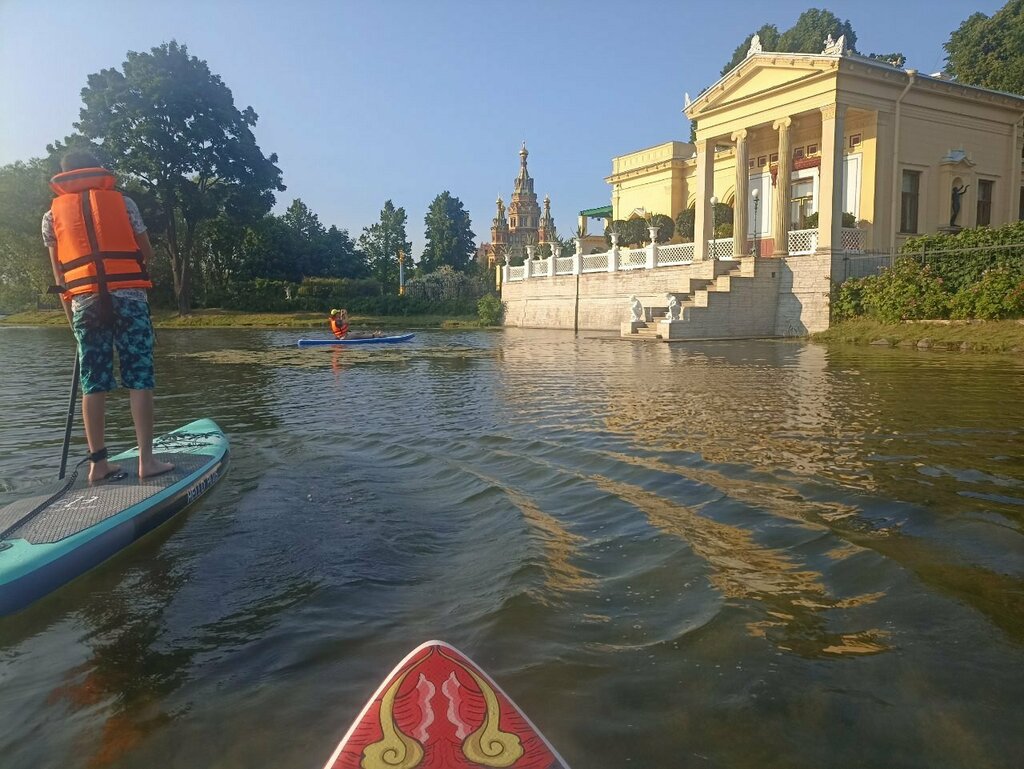 Kürek sörfü Петергоф Sup, Peterhof, foto