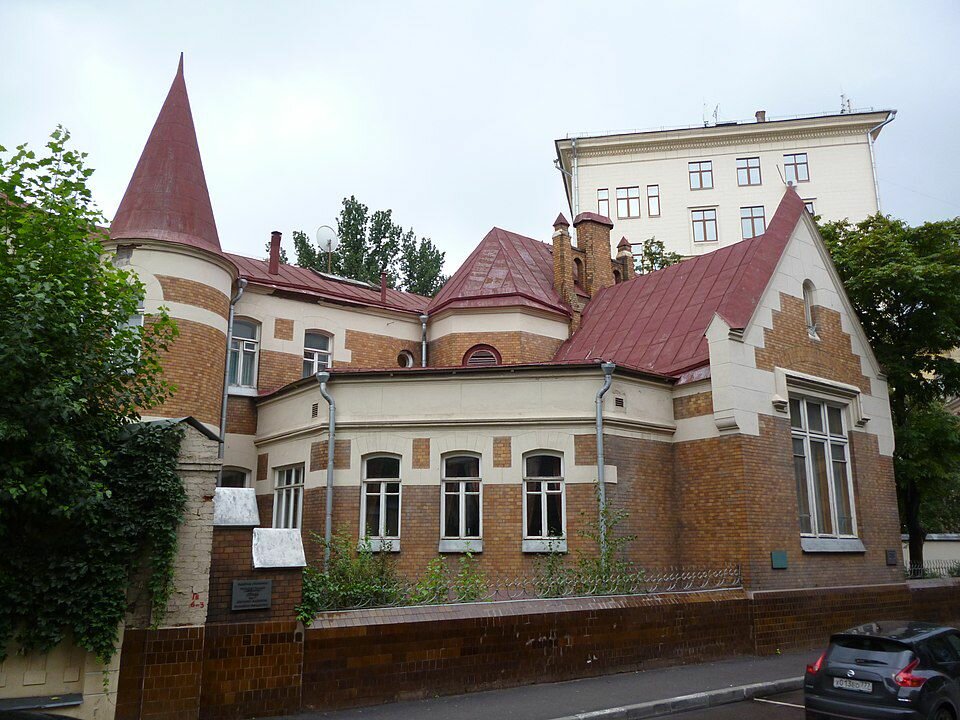 Turistik yerler Mansion of F. O. Shekhtel, Moskova, foto