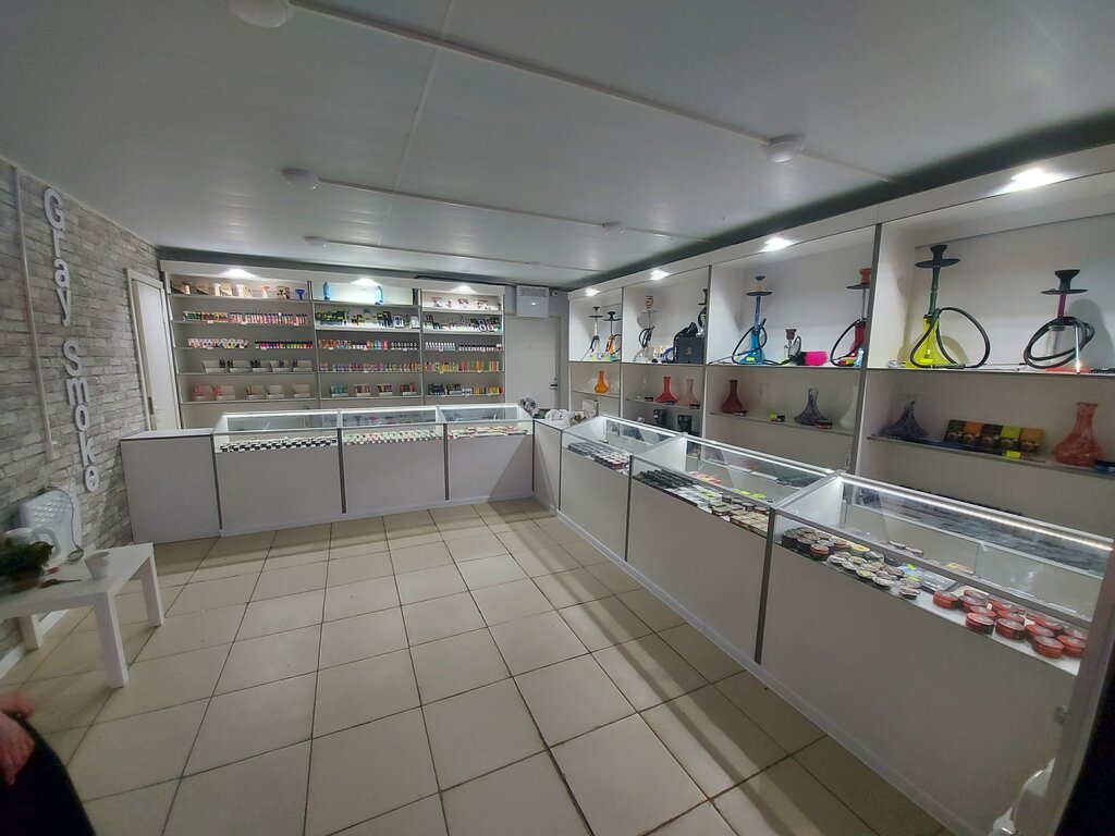 Tütün, sigara mağazaları Gray Smoke, Nijegorodskaya oblastı, foto