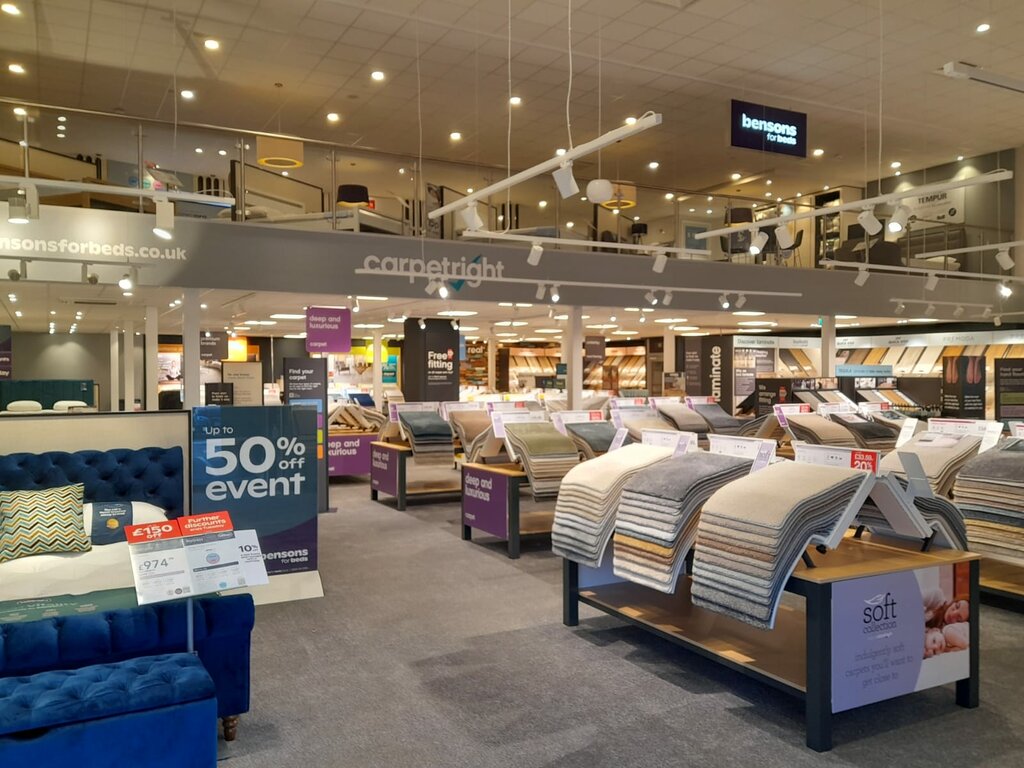 Halı mağazaları Carpetright, Llandudno, foto