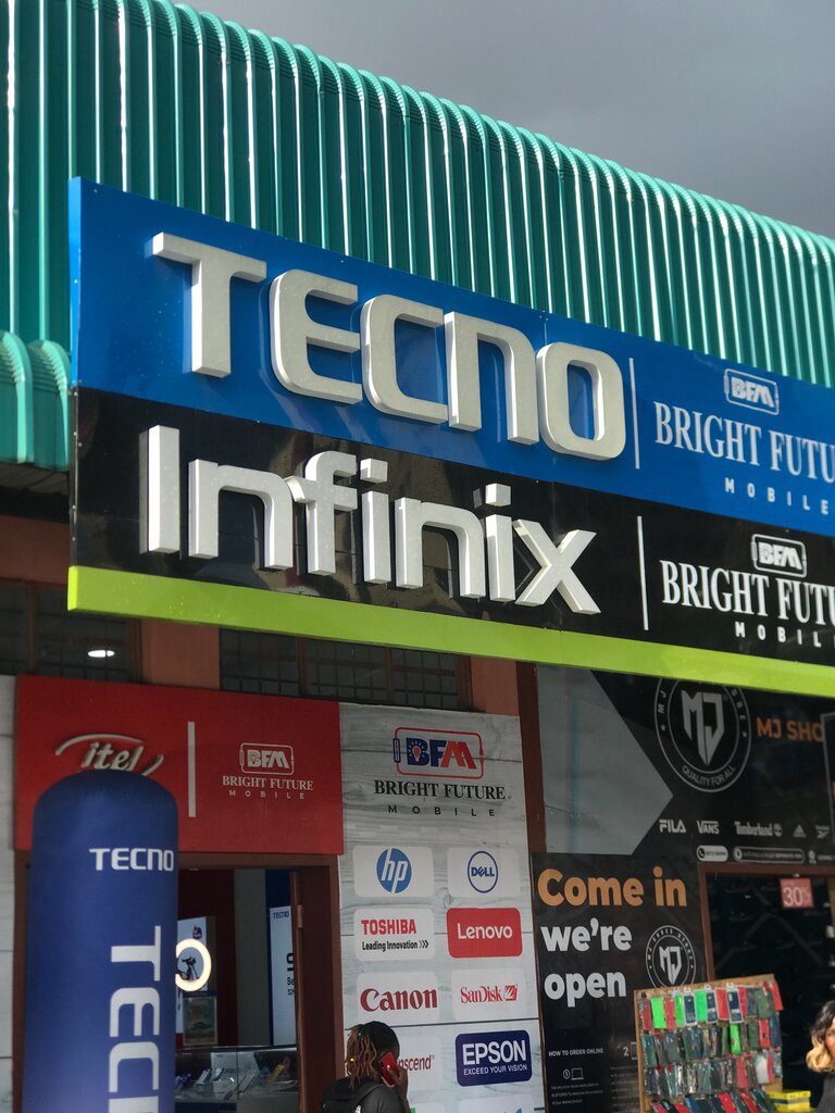 Beyaz eşya mağazaları Infinix Tecno, Lusaka, foto