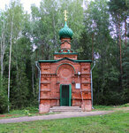 Chasovnya Ioanna Predtechi V Derevenkakh (Kostroma Region, Susaninskiy rayon, Sokirinskoye selskoye poseleniye), şapel, haç anıtı  Kostromskaya oblastından