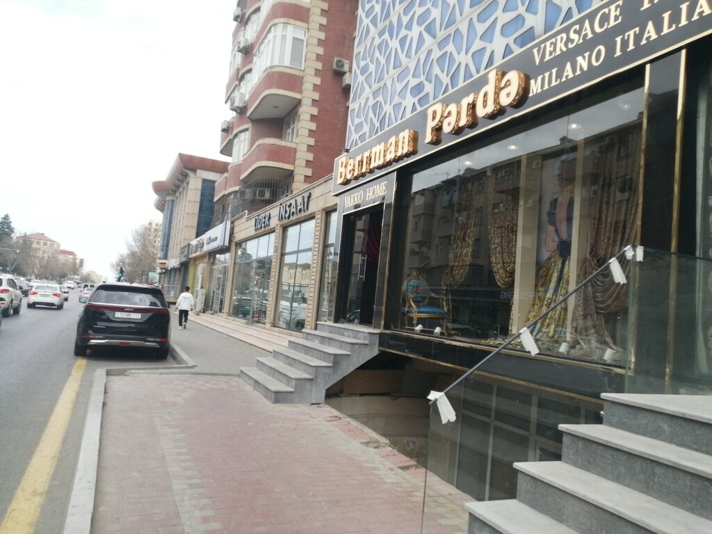 Perde ve korniş üreticileri Curtain Store Versace-Milano, Bakü, foto