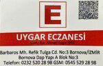 Uygar Eczanesi (Barbaros, Dap Yapı, Refik Tulga Cd. No:3, Bornova, İzmir), eczaneler  İzmir'den