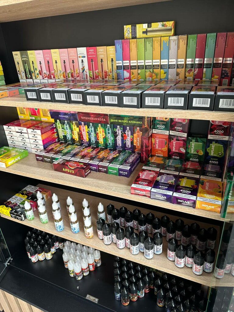 Tütün, sigara mağazaları Tobacco Point, Moskova, foto