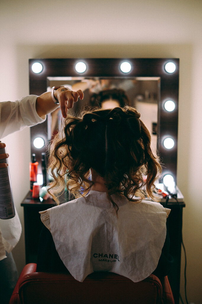 Stil uzmanı, makyöz Alena Ustimova, Solneçnogorsk, foto