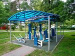 Sports ground (2-ya Proletarskaya ulitsa No:5), spor alanı  Mytişçi'den