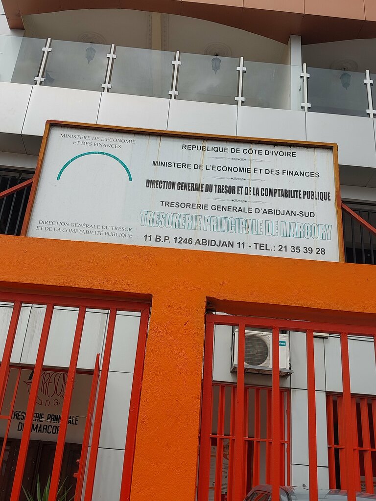 Devlet hazinesi Tresorerie Principale de Marcory, Abican, foto