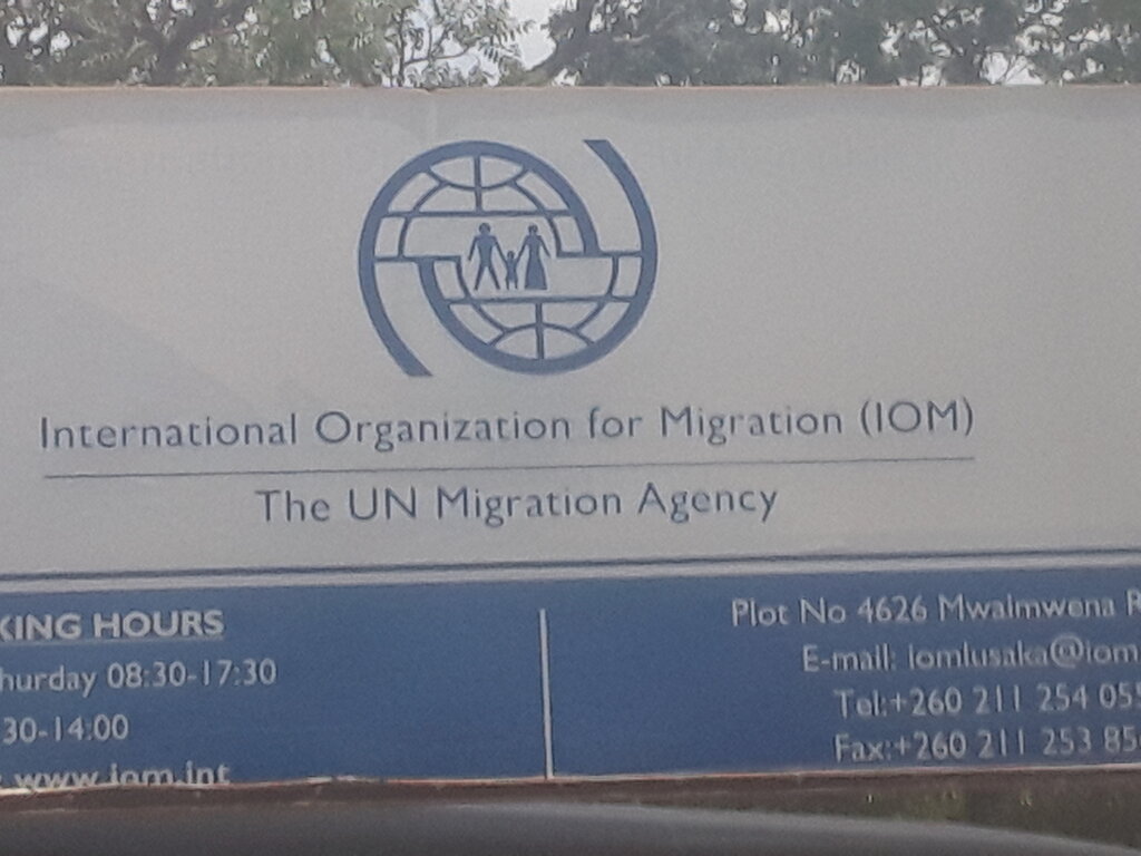 Uluslararası kurumlar International Organization for Migration, Lusaka, foto