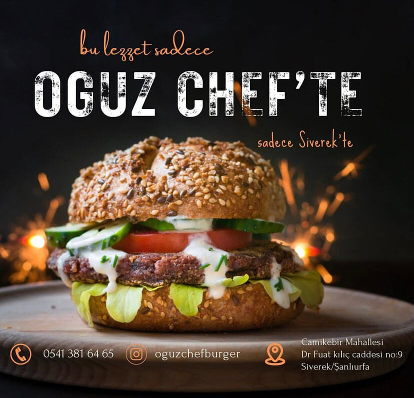 Fast food Oğuz Chef Burger, Siverek, foto