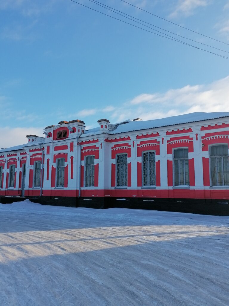 Tren istasyonu станция Омутинская, Tümen (Tiumenskaya) oblastı, foto