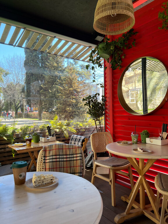 Kahve dükkanları Patchouli coffee, Soçi, foto