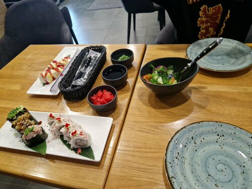 Suşi restoranı Art Food, Minsk, foto