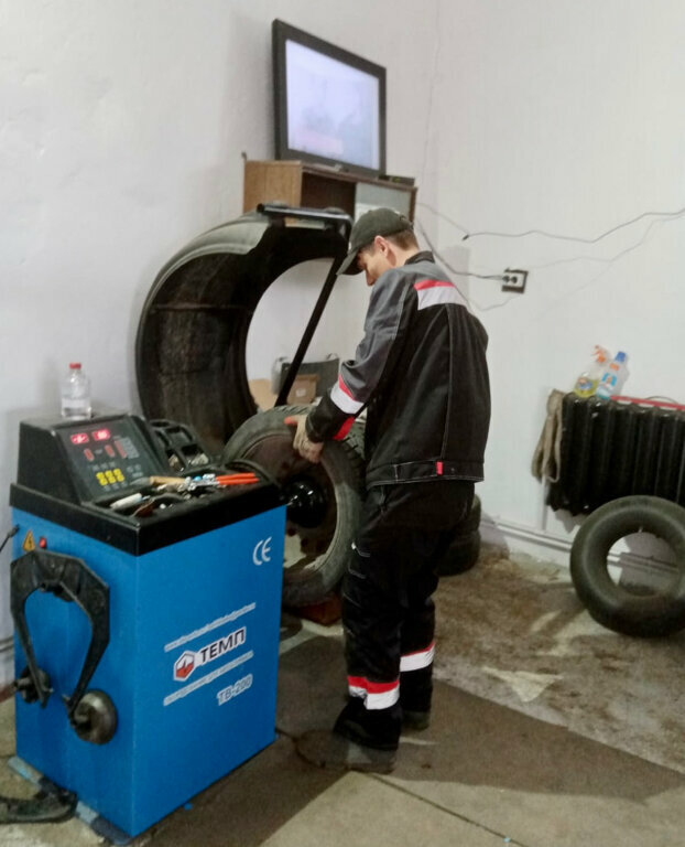 Oto lastik tamiri Шиномонтаж, Krasnoslobodsk, foto