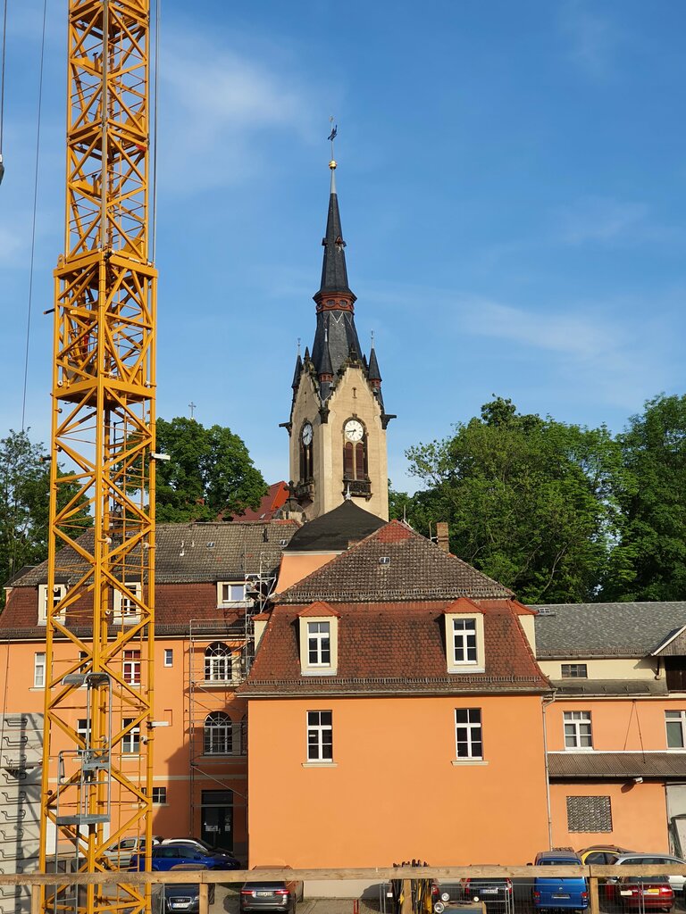 Tren istasyonu Dresden-Plauen, Dresden, foto