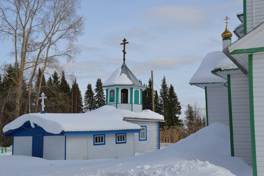 Ortodoks kiliseleri Церковь Троицы Живоначальной, Komi, foto