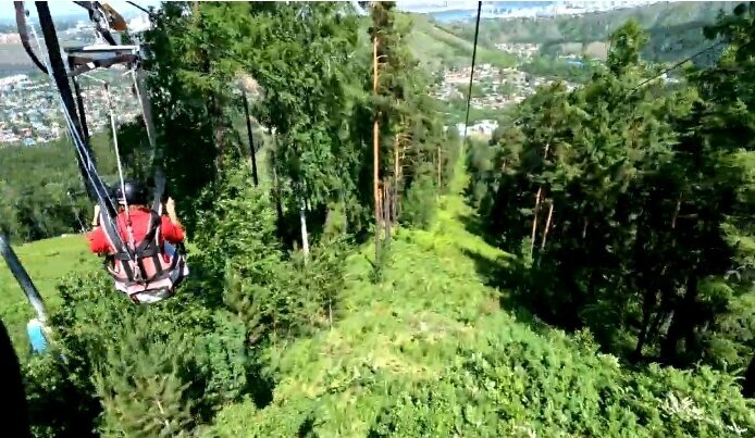 Atraksiyon Зипрайдер, Krasnoyarsk, foto