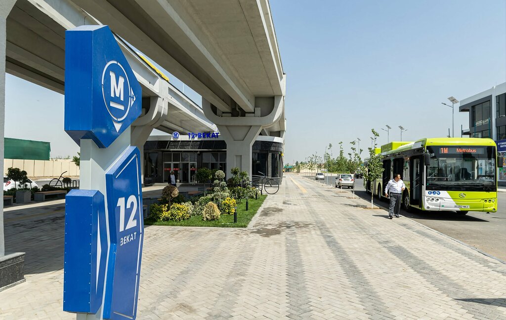Metro istasyonu 12. Beket, Taşkent, foto