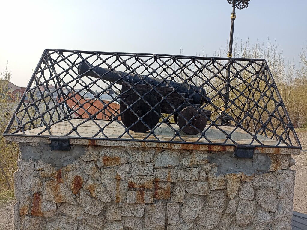 Teknoloji anıtı Tomsk Cannon, Tomsk, foto