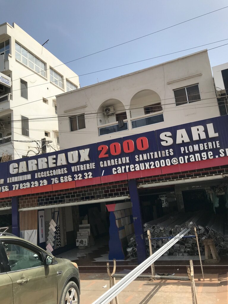Yapı mağazası Carreaux 2000, Dakar, foto