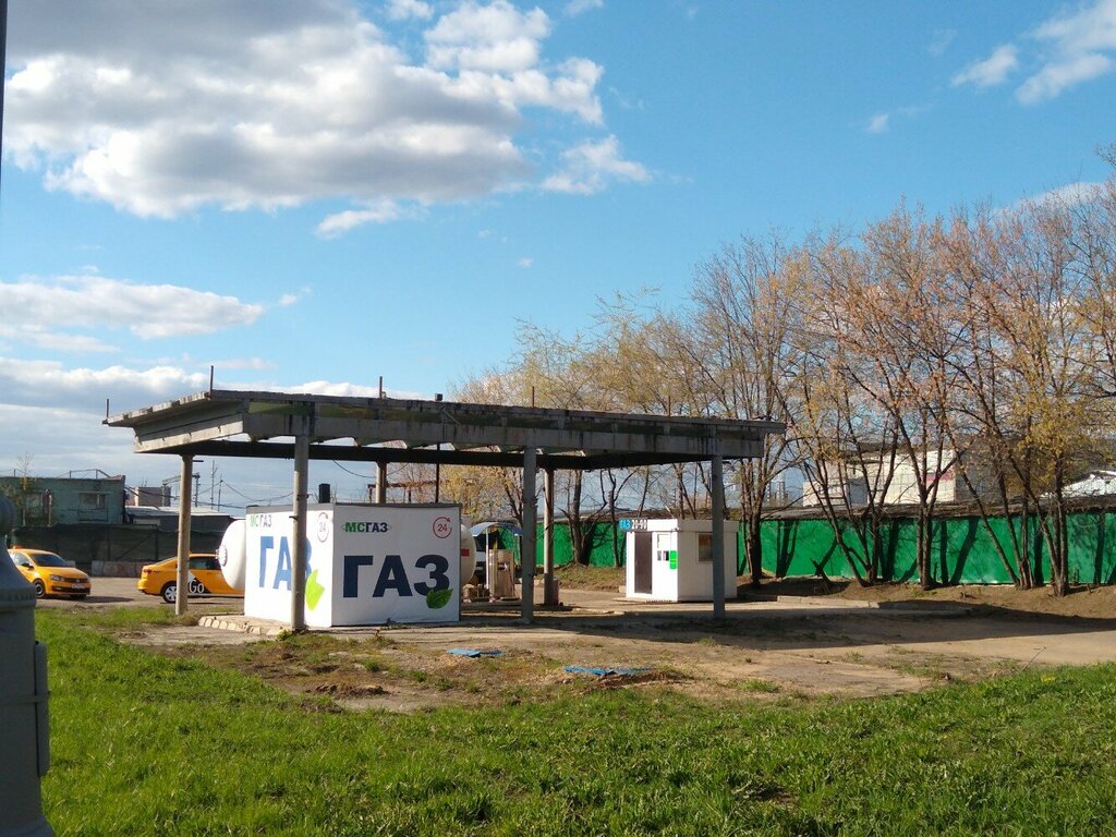 Otogaz dolum istasyonu MSGas, Moskova, foto