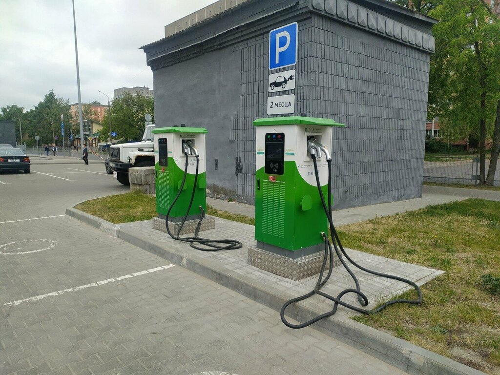 Elektrikli oto şarj istasyonları Маланка, Gomel, foto