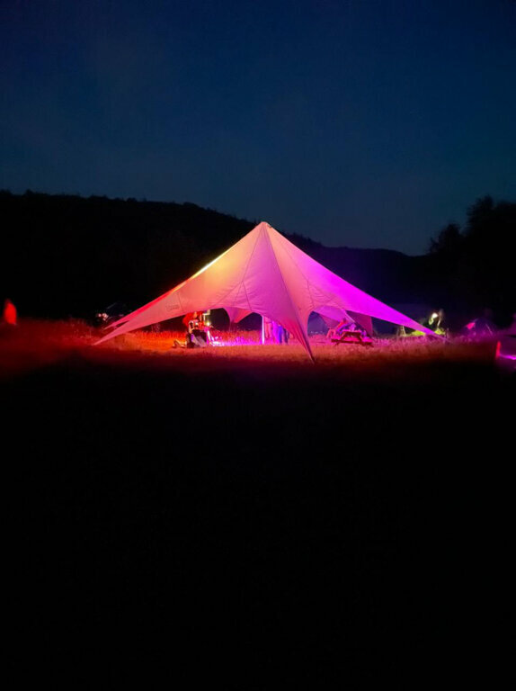 Kamp alanları Павловские шатры, Başkurdistan, foto
