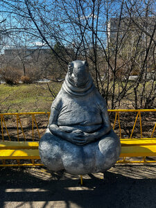 Ждун (Trans-Baikal Territory, Chita, park Oblastnogo doma ofitserov Rossiyskoy armii), park, sokak heykeli  Çita'dan