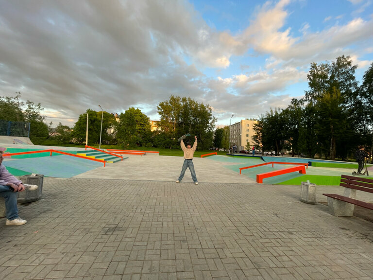 Kaykay parkı Скейт-парк, Otradnoe, foto