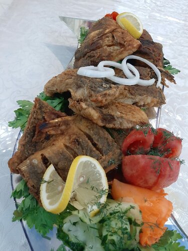 Fast food Zhibek azhe, Türkistan eyaleti, foto