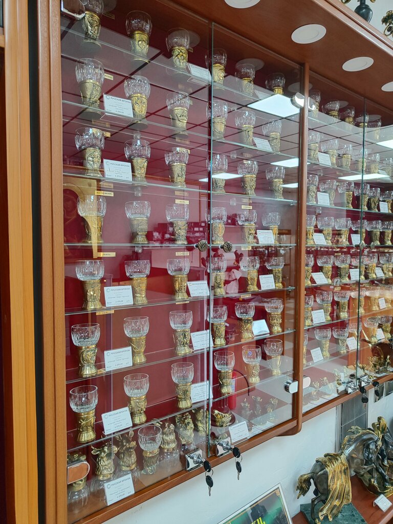 Hediyelik eşya mağazaları Russian bronze, Moskova, foto