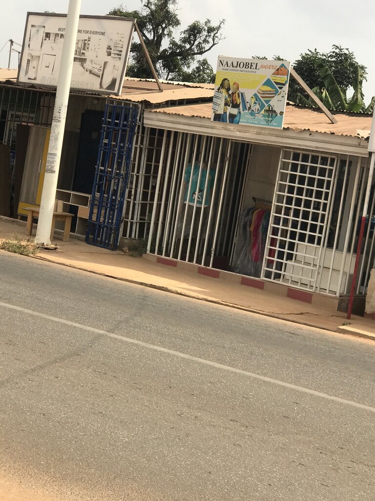 Giyim mağazası Naajobel wears, Akra, foto