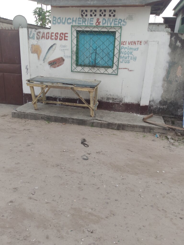 Kasap, şarküteri Boucherie Et Divers, Brazzaville, foto