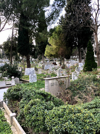 Mezarlıklar Beşyüzevler Mezarlığı, İstanbul, foto