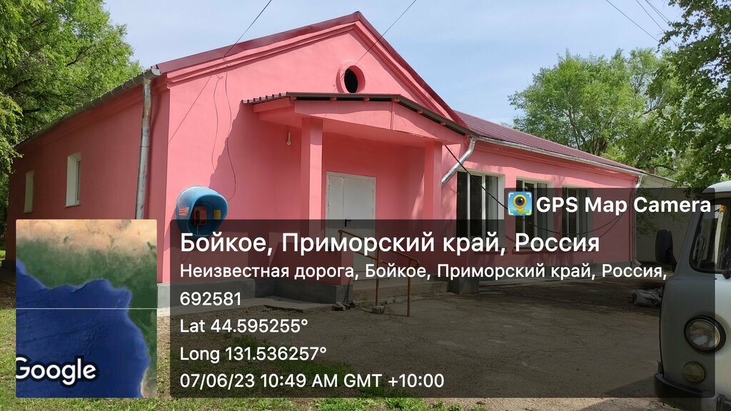 Kültür ocakları Сельский дом культуры, Primoriye, foto