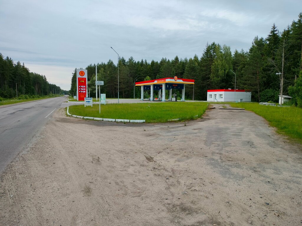Benzin istasyonu Нефть-ойл, Kalujskaya oblastı, foto