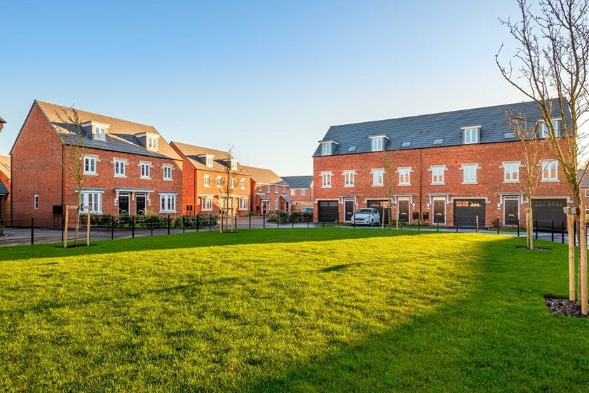 Arazi dizisi David Wilson Homes - The Grove at Doseley Park, İngiltere, foto