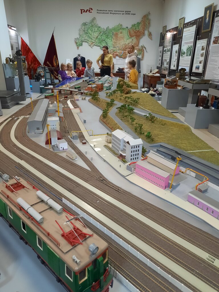 Müzeler ve sanat galerileri Museum of the History of the East Siberian Railway, Irkutsk, foto