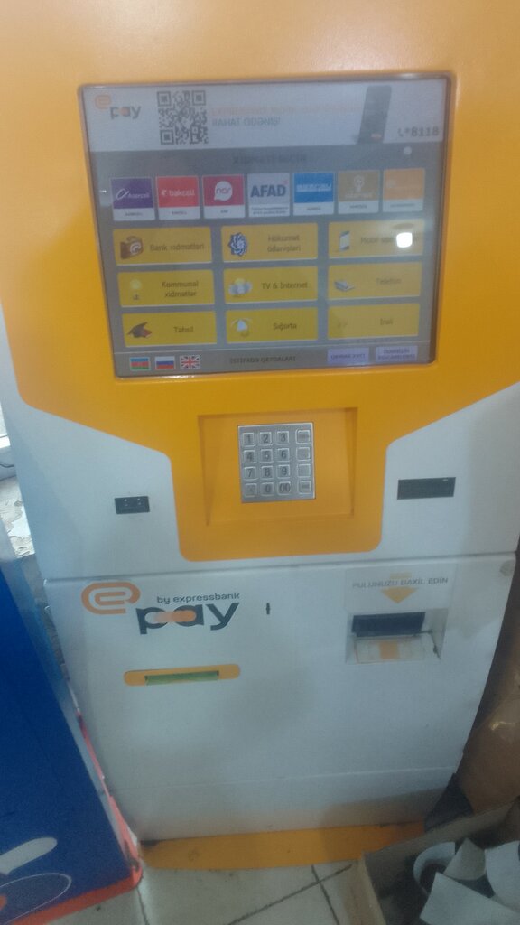 Ödeme terminali Express Pay, Bakü, foto