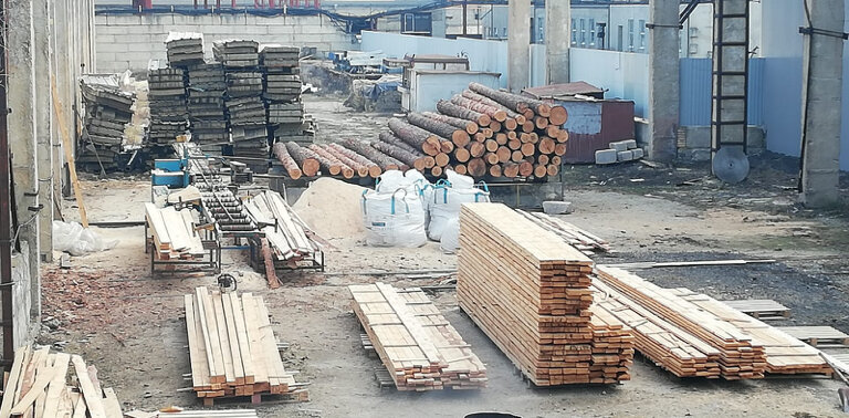 Kereste üretim ve satış şirketleri Древосила, Lipetsk, foto