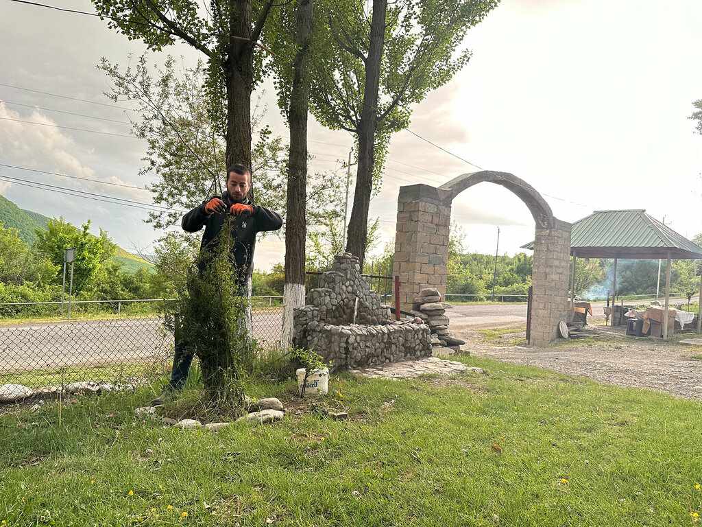 Kafe İstirahət evi, İsmayıllı Rayonu, foto