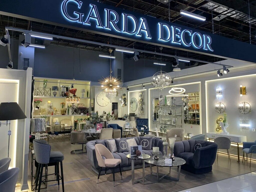 Mobilya mağazaları Garda Decor, Moskova, foto