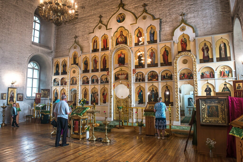 Ortodoks kiliseleri Church of Zosim and Savvatiy, Şenkursk, foto