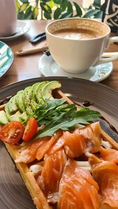 Coffee_Waffles (Shosseynaya ulitsa No:21, selo Myskhako), kafe  Krasnodarski krayından