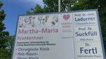 Krankenhaus Martha-Maria (Bavaria, Munich, Thalkirchen-Obersendling-Forstenried-Fürstenried-Solln), poliklinikler  Münih'ten